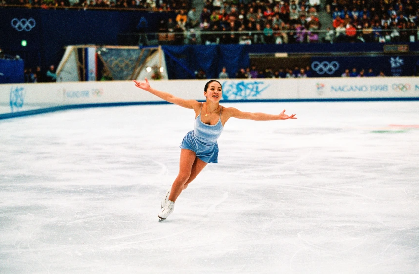 Michelle Kwan, la exitosa patinadora sobre hielo que estudió desde casa ...